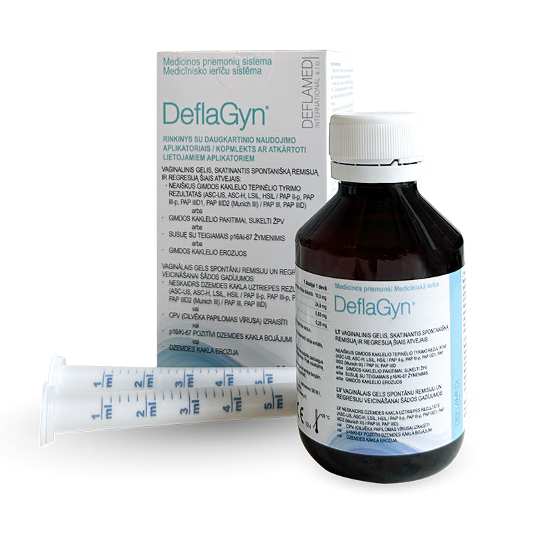 DeflaGyn vaginalinis gelis, 1 vnt, 150 ml– TIESIOG GRAŽI