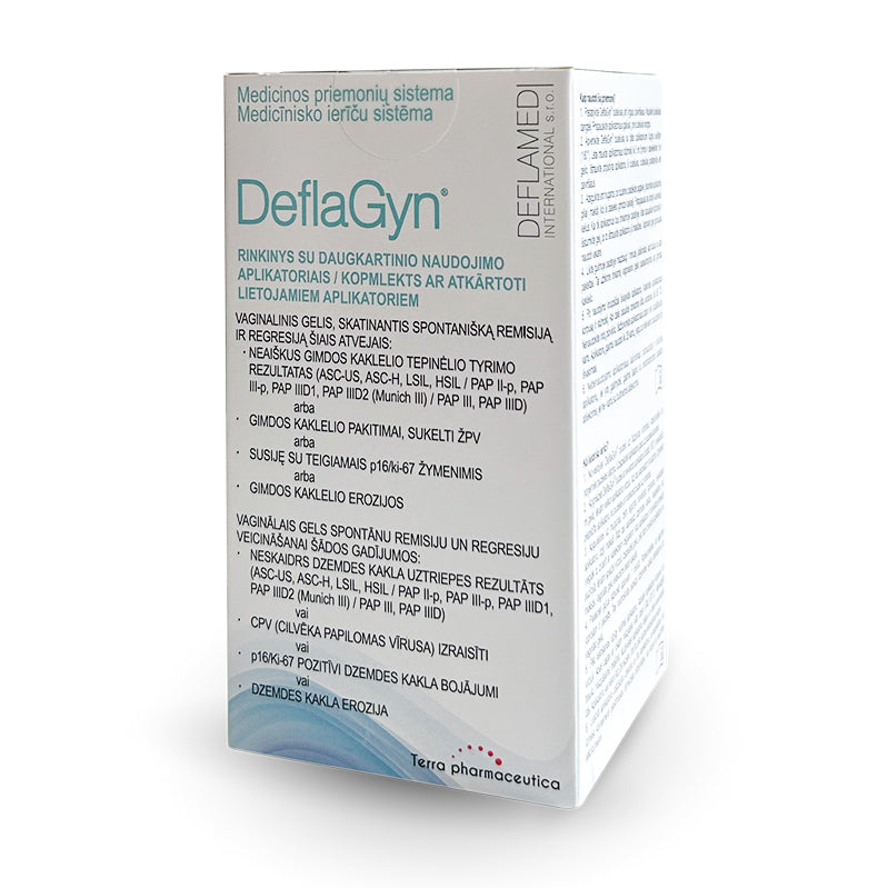 DeflaGyn vaginalinis gelis, 3 vnt po 150 ml– TIESIOG GRAŽI